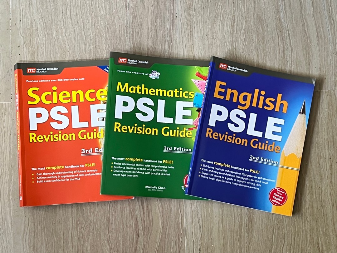 English/Math/Science - PSLE Revision Guide, Everything Else on Carousell