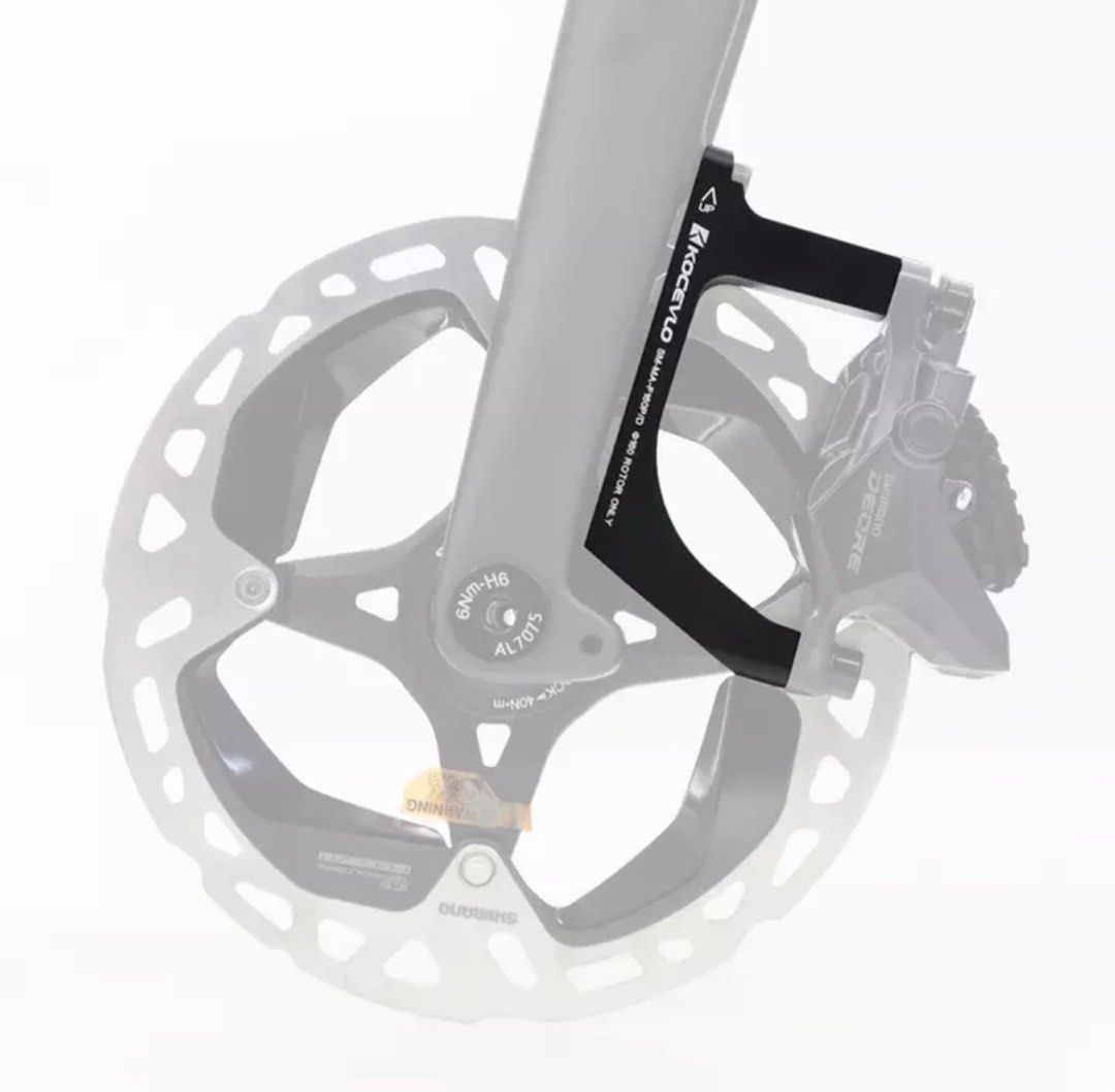 Flat-mount to post-mount brake adapter, Sports Equipment, Bicycles ...