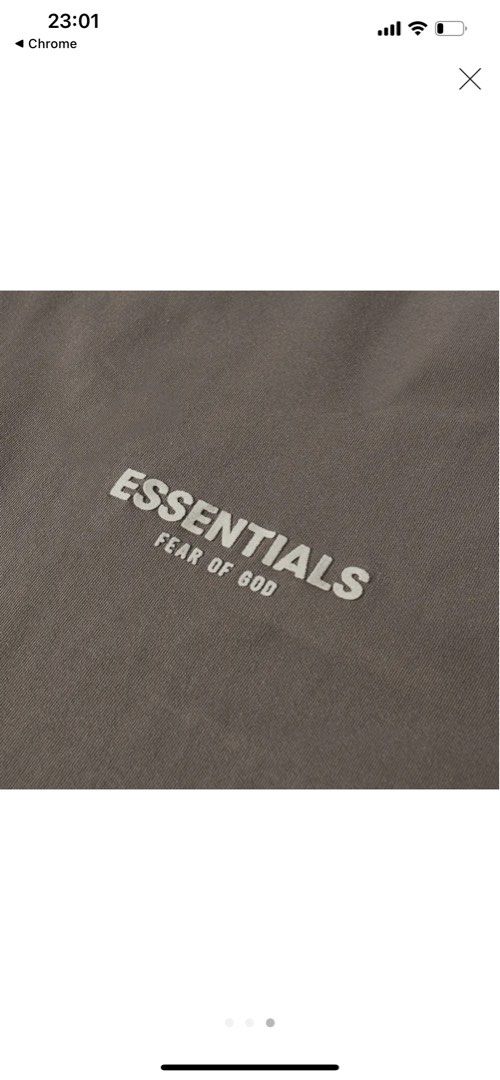 FOG Essentials Fear Of God Tee, Men's Fashion, Tops & Sets, Tshirts ...