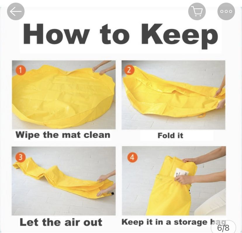 Foldable Funny Funny Playmat from Korea, Babies & Kids, Infant Playtime ...