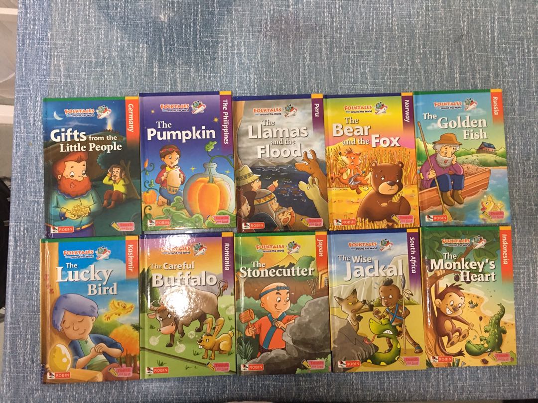 Folktales around the world reader set - Carousell