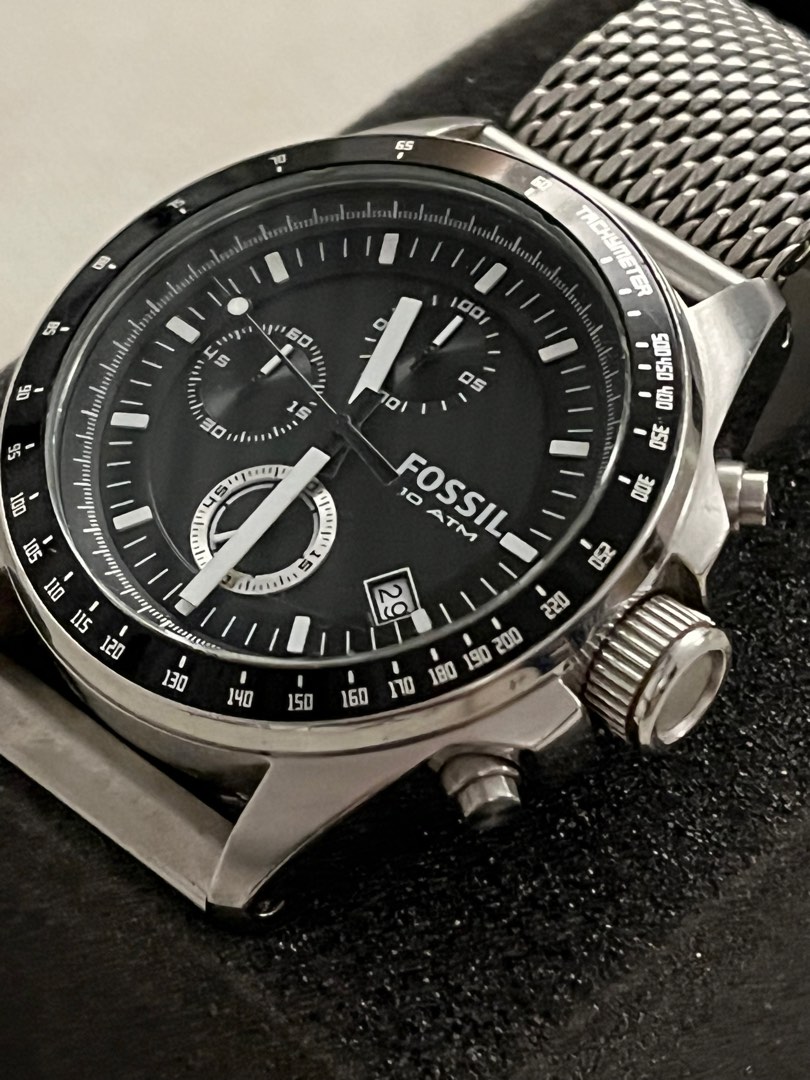 Fossil chain watch, Men's Fashion, Watches & Accessories, Watches on ...