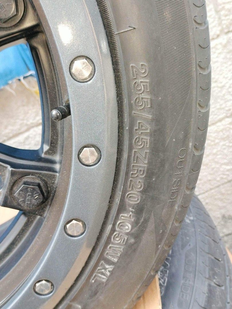 FUEL MAGS with Tires 20', Car Parts & Accessories, Mags and Tires on ...