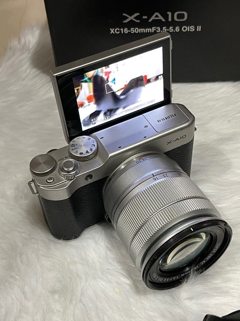 Fujifilm X-A10 Mirrorless Vlogging Camera Wifi Compatible , Photography ...