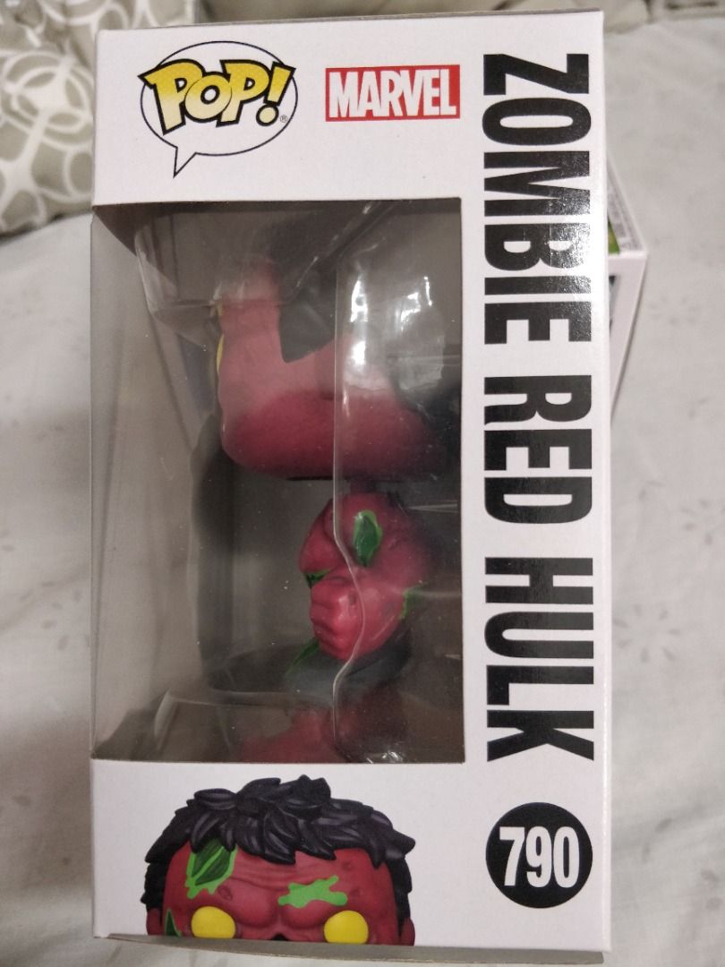 Funko Pop Marvel Zombies - Zombie Red Hulk #790, Hobbies & Toys, Toys ...