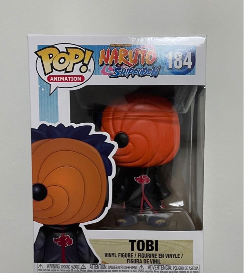 Funko Pop Tobi Obito naruto, Hobbies & Toys, Toys & Games on Carousell