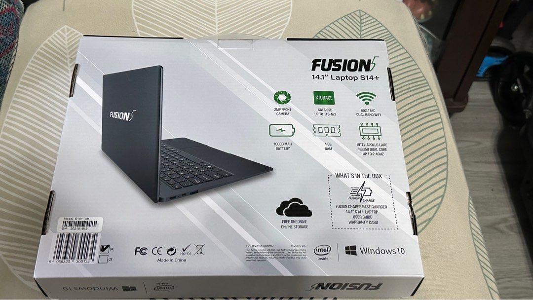 Fusion 14 inches laptop, Computers & Tech, Laptops & Notebooks on Carousell