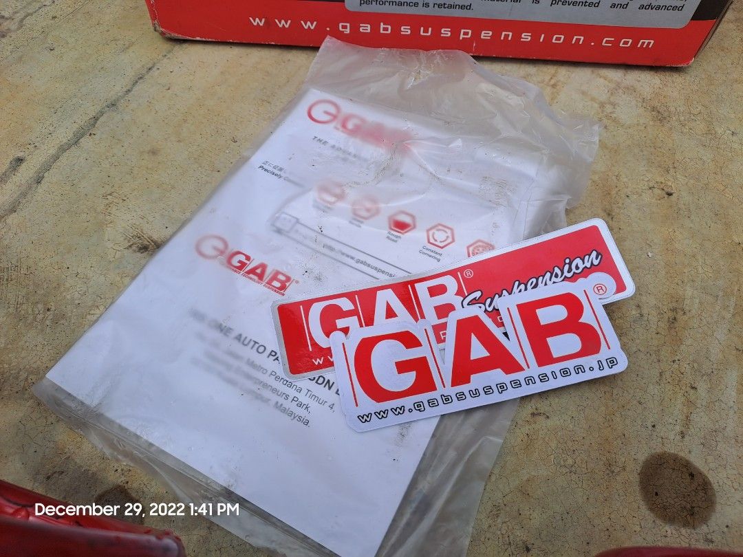 GAB Sport Spring Saga VVT BLM FLX Proton, Auto Accessories on Carousell