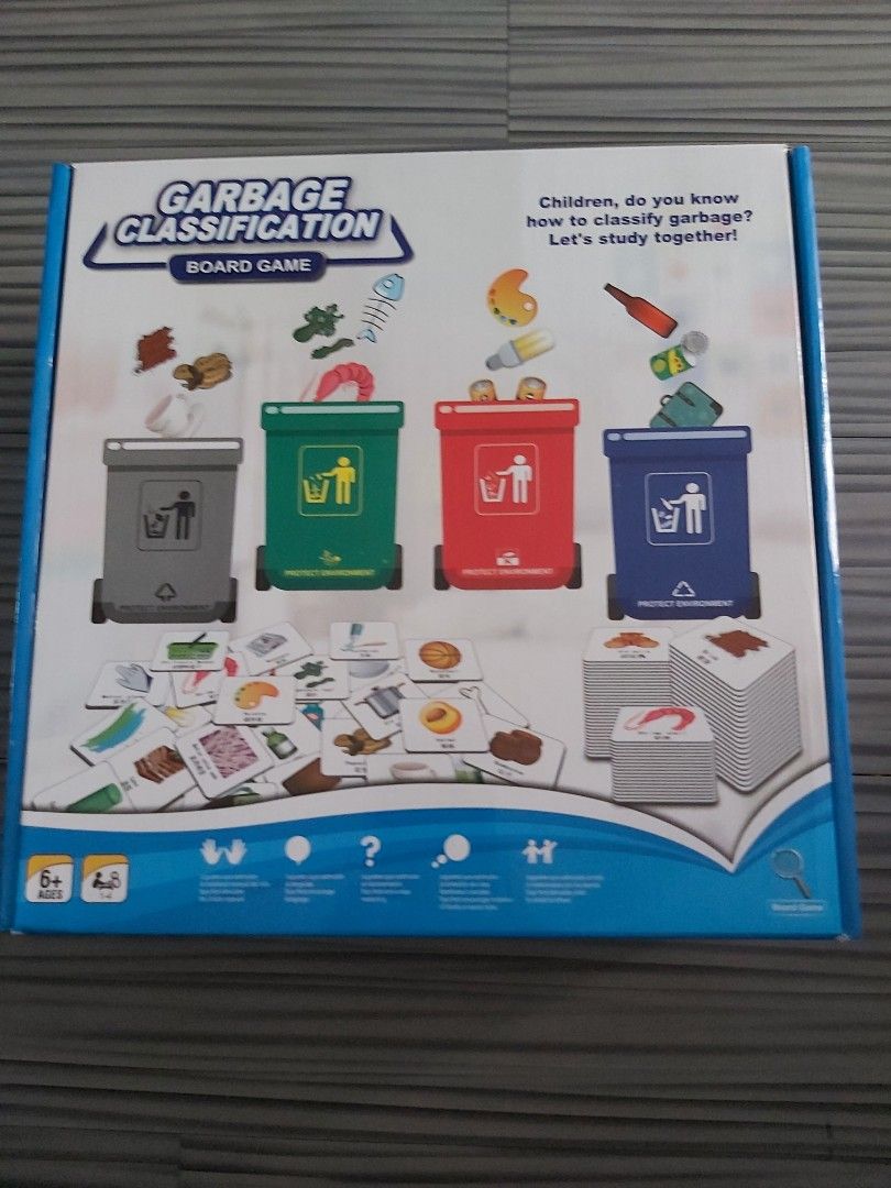 Garbage Classification Board Game, Hobbies & Toys, Toys & Games on ...