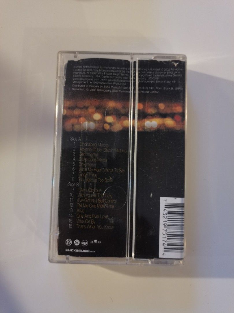 Gareth Gates - What My Heart Wants To Say album cassette kaset, Hobbies ...