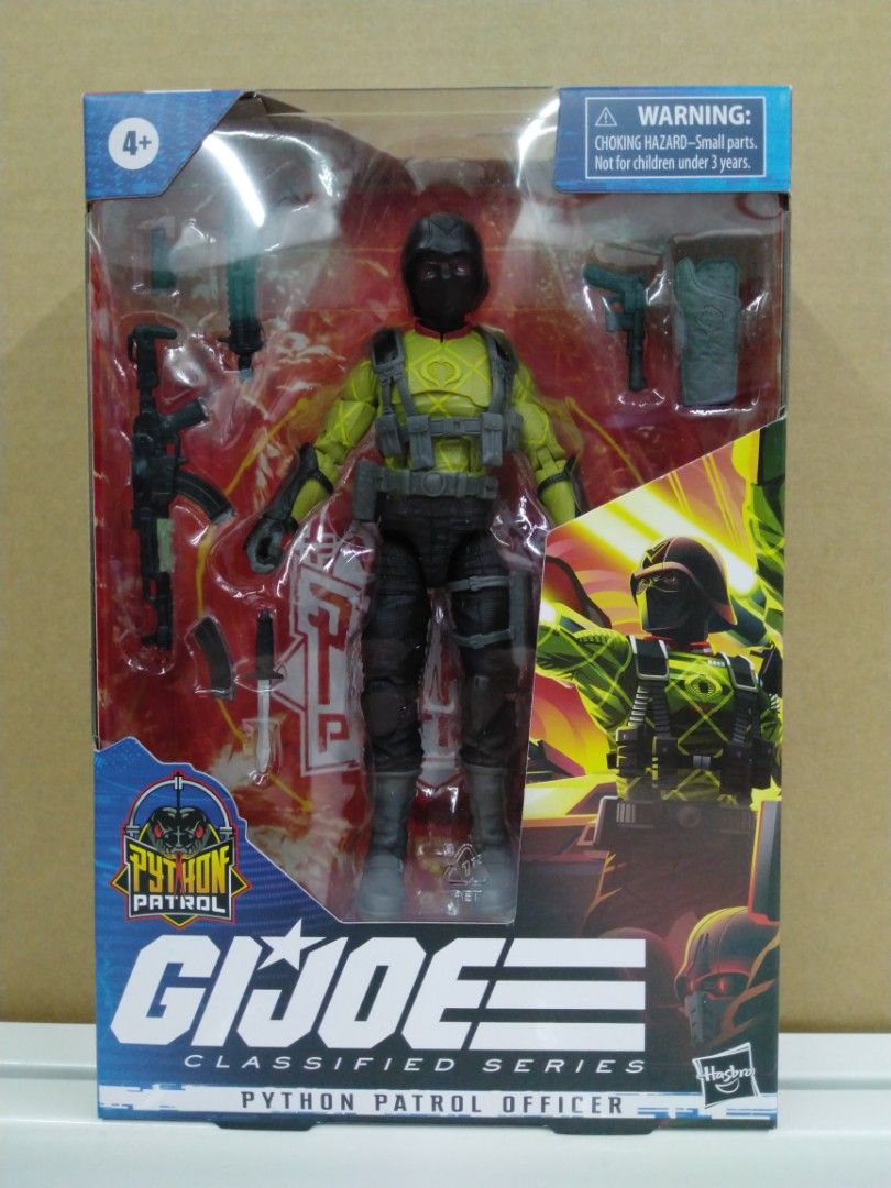 G.I. Joe Classified Python Patrol Officer, Hobbies & Toys, Toys & Games ...