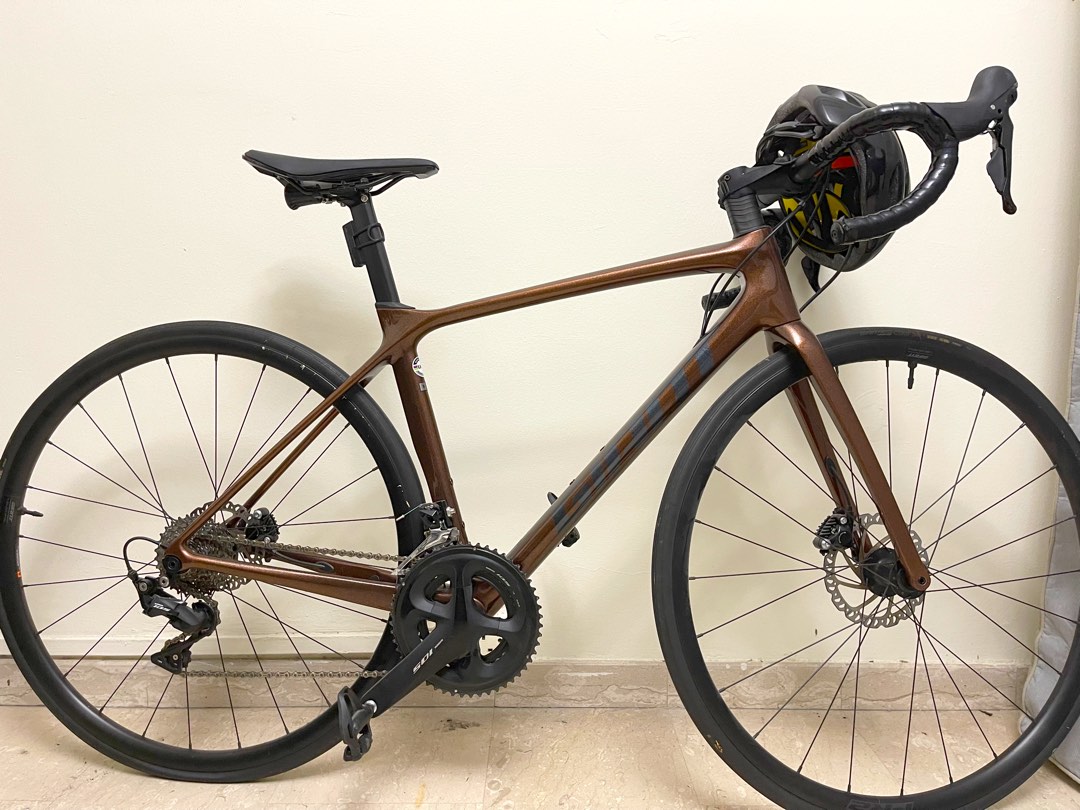 Giant Road Bike TCR Advanced 2 Disc (105, Pro Compact), Sports ...