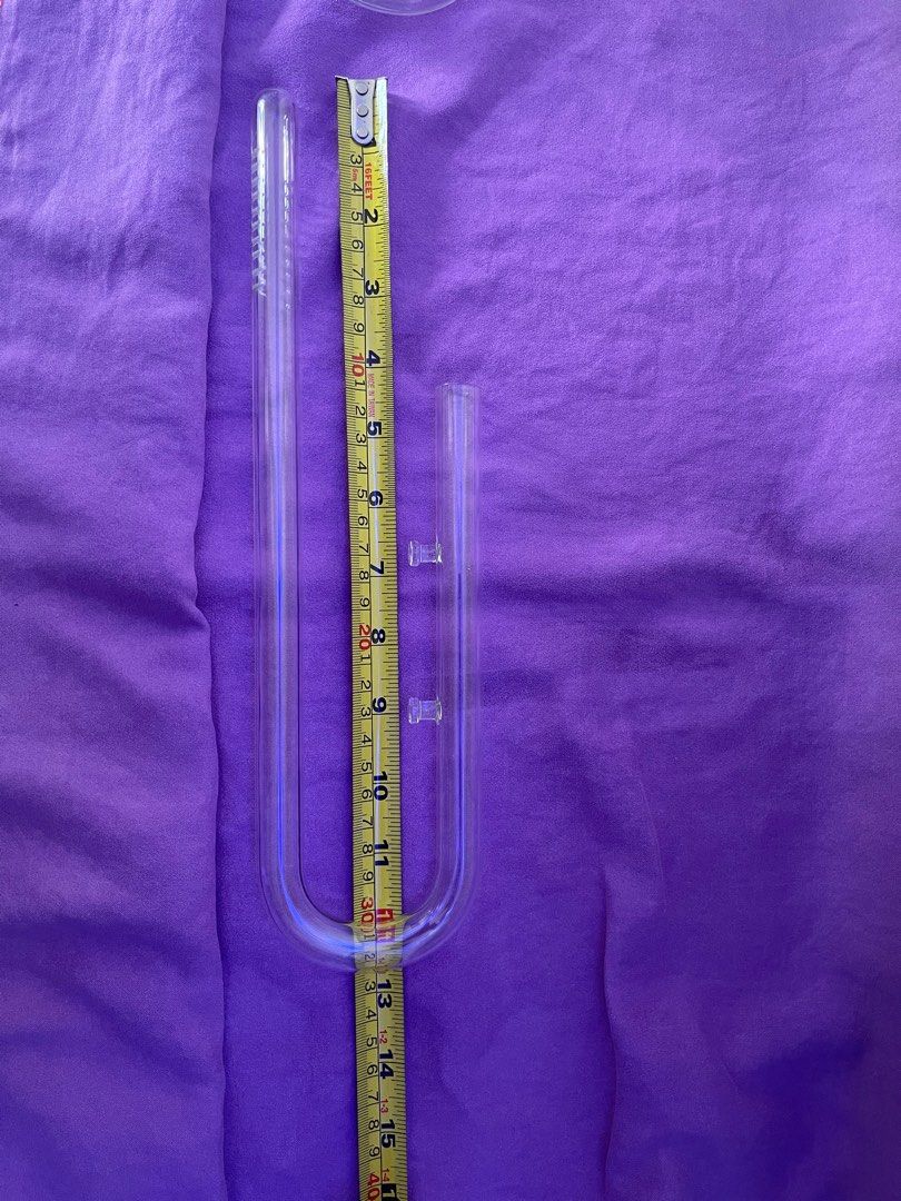 Glass lily pipe inflow outflow, Pet Supplies, Homes & Other Pet ...