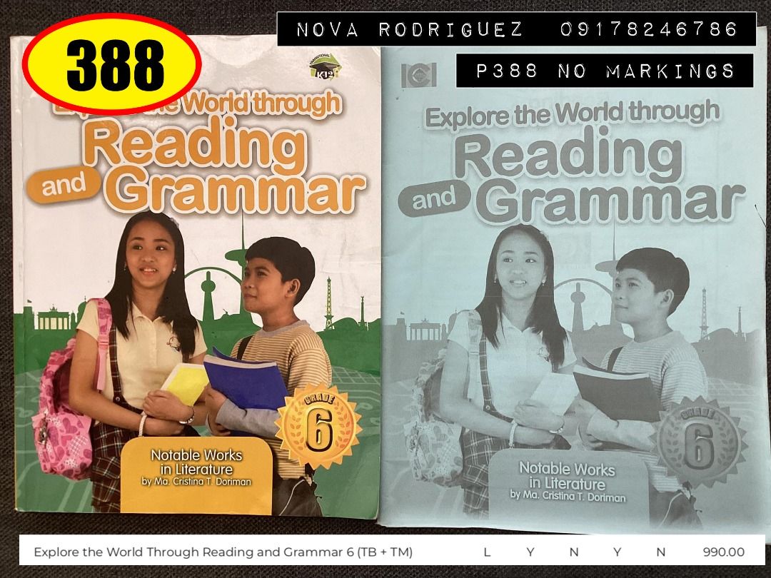 Grade 6 Text Books + Teacher's Manual, Hobbies & Toys, Books ...