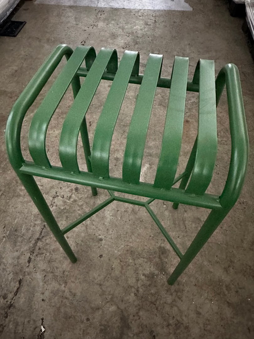 Green Metal Bar Chair, Furniture & Home Living, Furniture, Chairs on ...