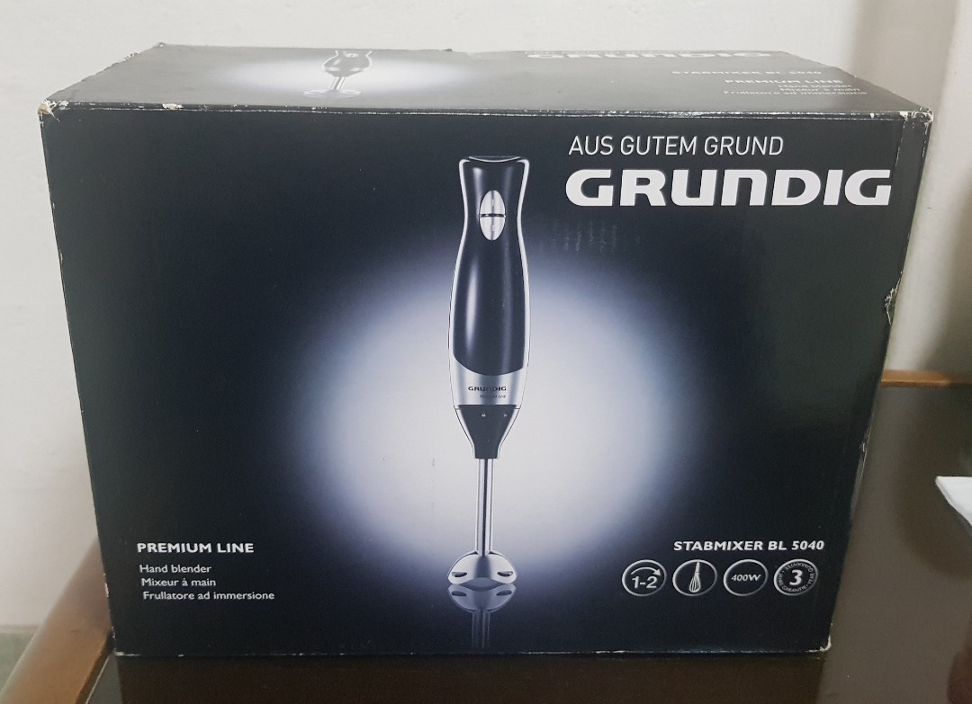 Grundig Premium Line Hand Blender Stabmixer BL5040, TV & Home ...