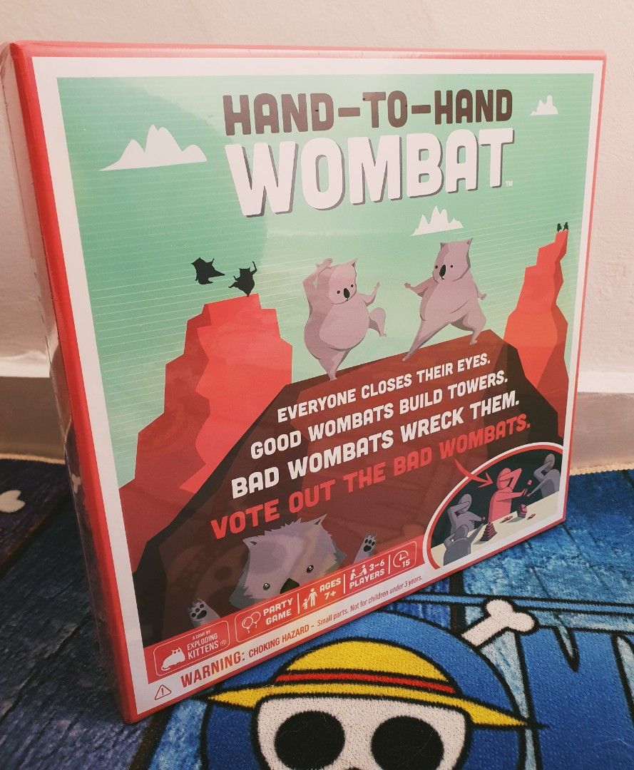 Hand To Hand WOMBAT, Hobbies & Toys, Toys & Games on Carousell