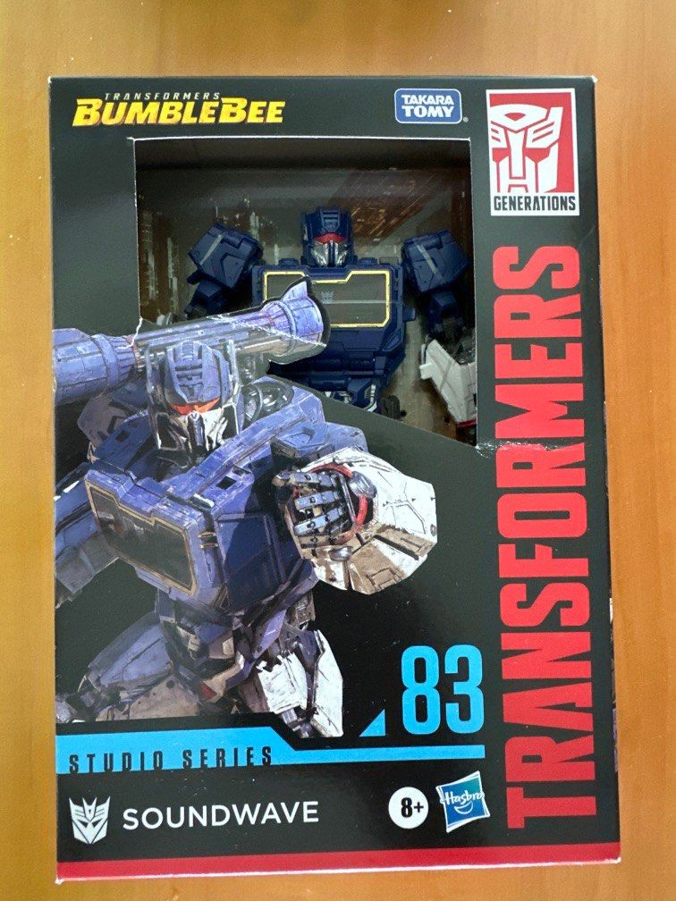 Hasbro Studio series Soundwave from Transformer Bumblebee, Hobbies ...