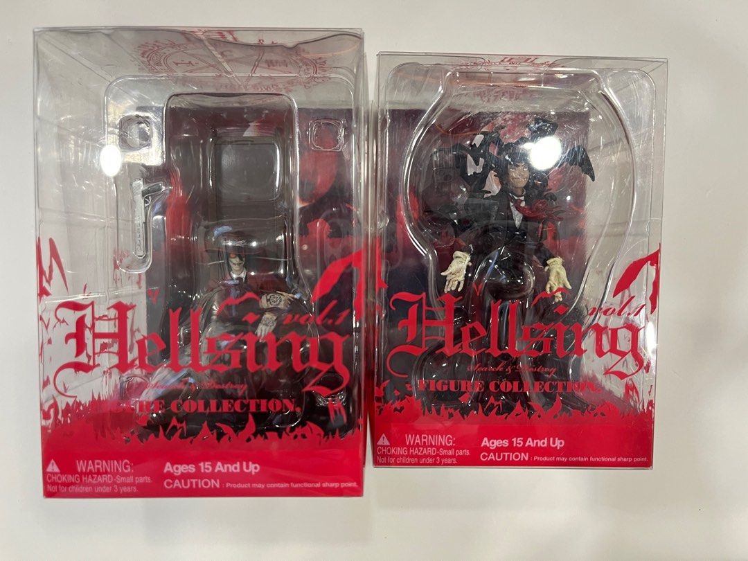 Hellsing Figure Collection Vol. 1 (全2種), 興趣及遊戲, 玩具 & 遊戲類 - Carousell