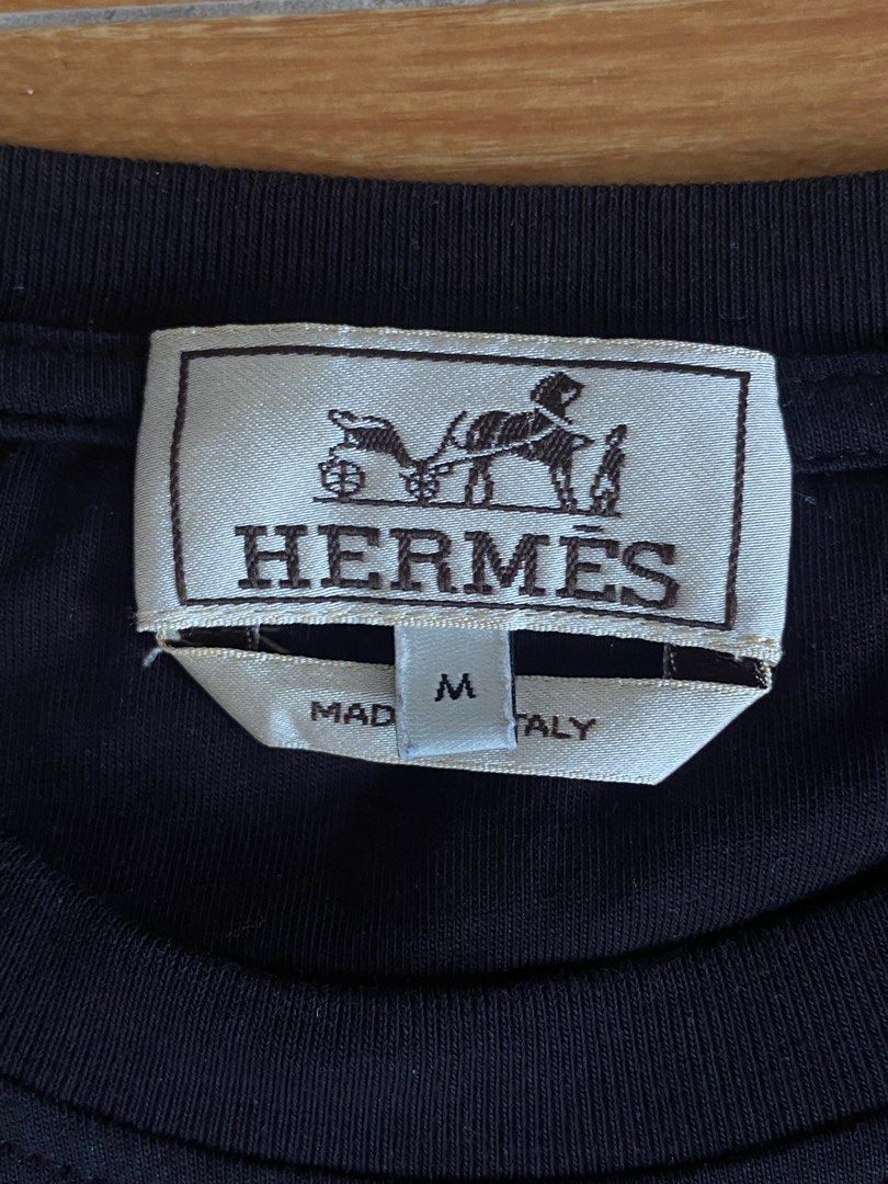 Hermes Paris T Shirt, Men's Fashion, Tops & Sets, Tshirts & Polo Shirts on Carousell