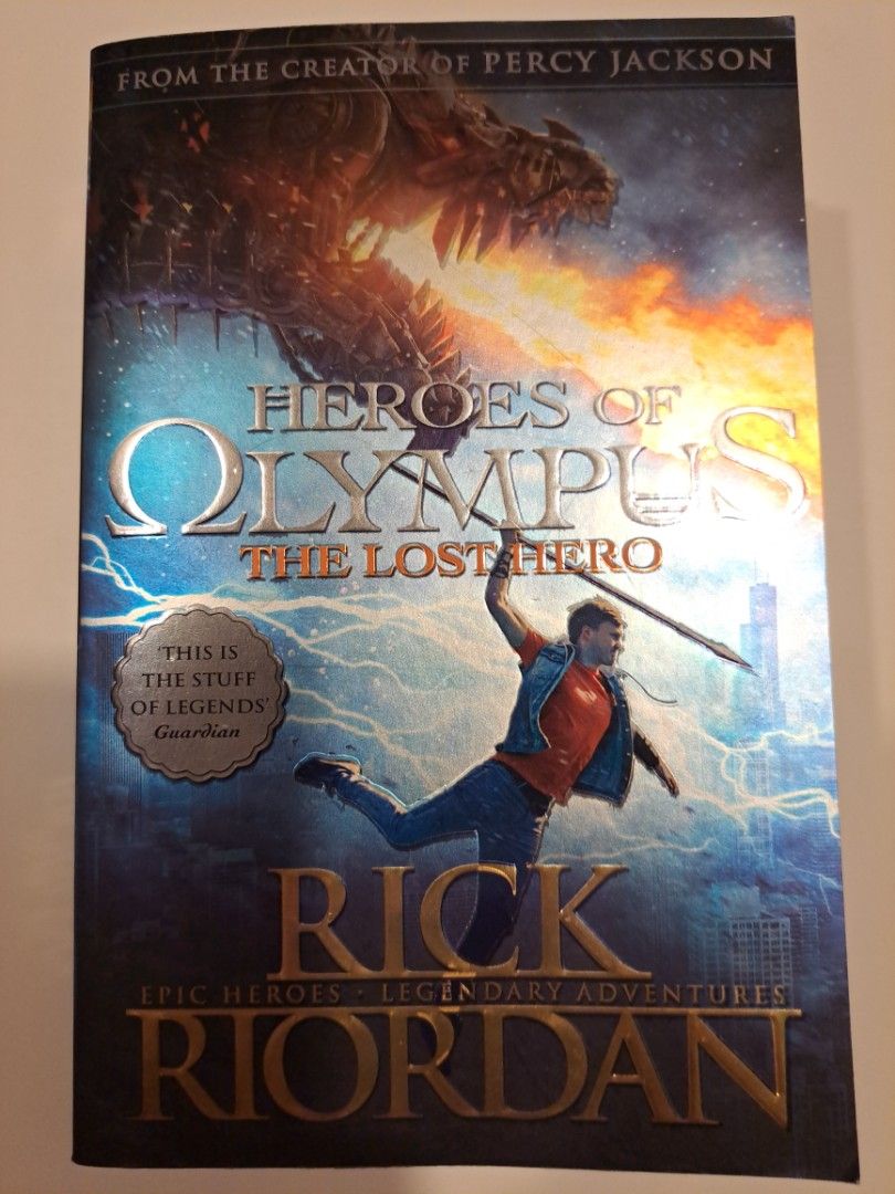 Heroes of Olympus The lost hero by Rick Riordan, Hobbies & Toys, Books ...