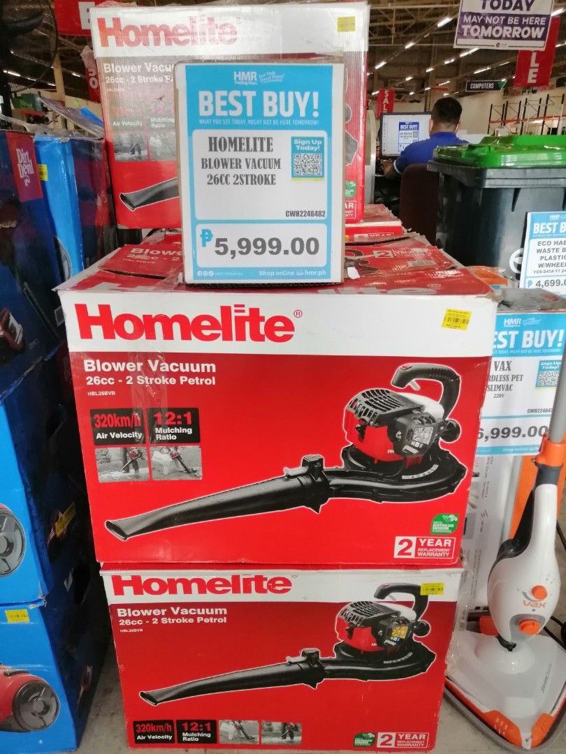 Homelite Blower Vacuum, Furniture & Home Living, Gardening, Gardening ...