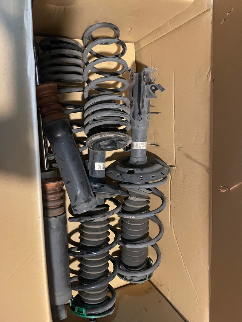 Honda Jazz GK5 shock absorber with RSR TI2000 lowering spring., Car ...