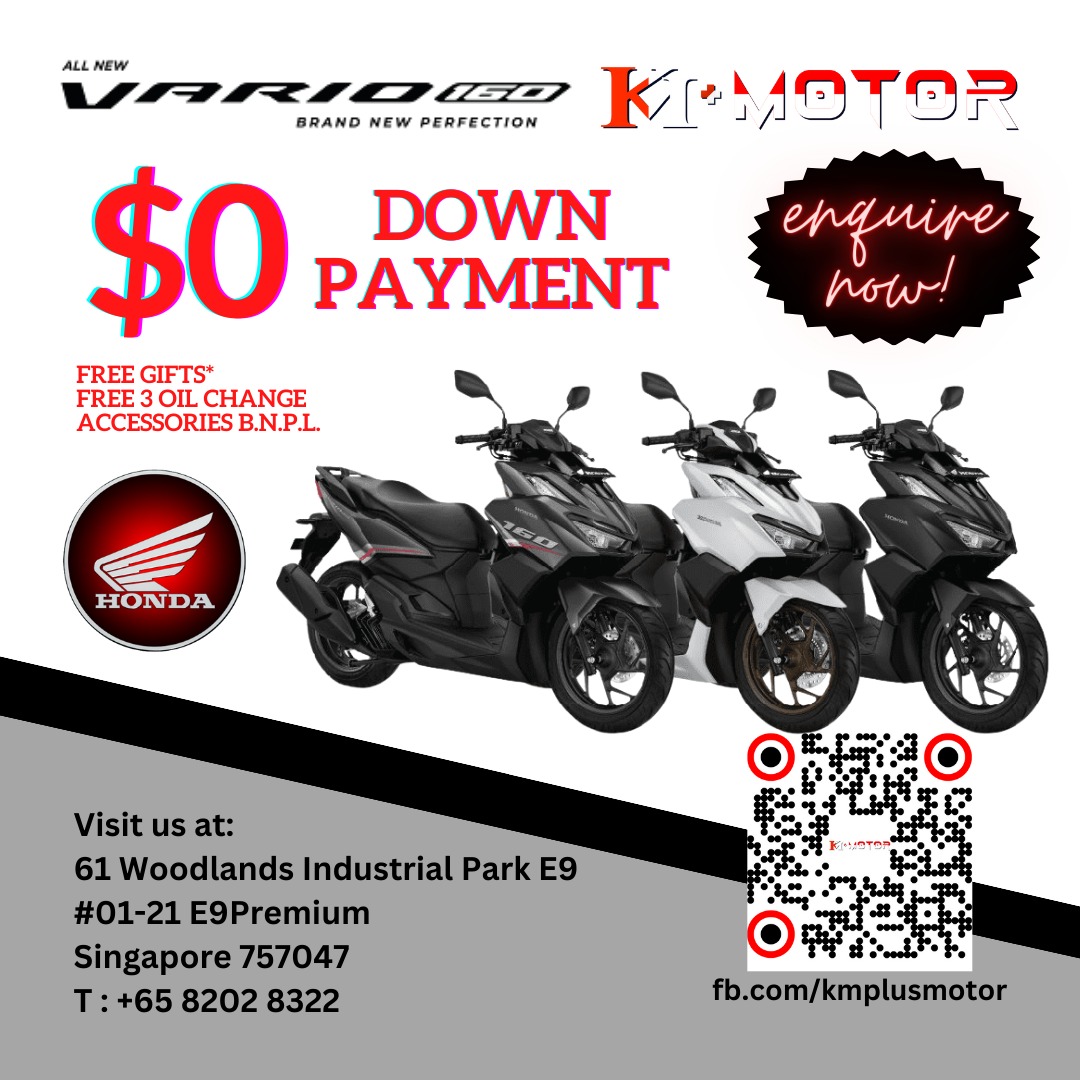 HONDA VARIO160 VARIO 160 ABS CBS AUTOMATIC AUTO MATIC SCOOTER BRAND NEW ...