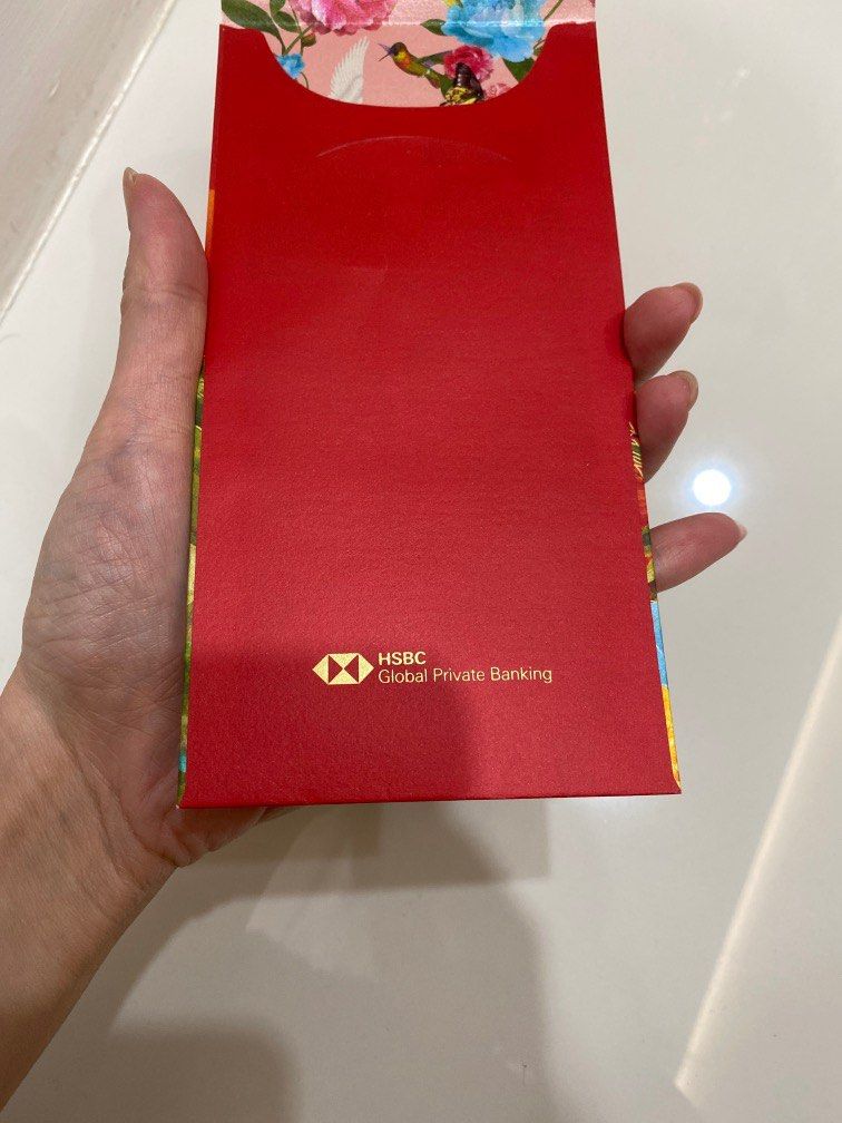 HSBC private bank red packet (1pc), Hobbies & Toys, Stationery & Craft ...
