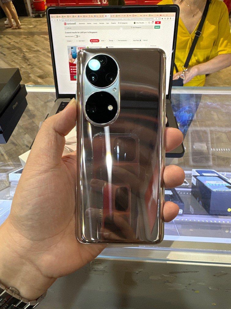 Huawei P50 Pro 256GB Gold #3026091, Mobile Phones & Gadgets, Mobile ...