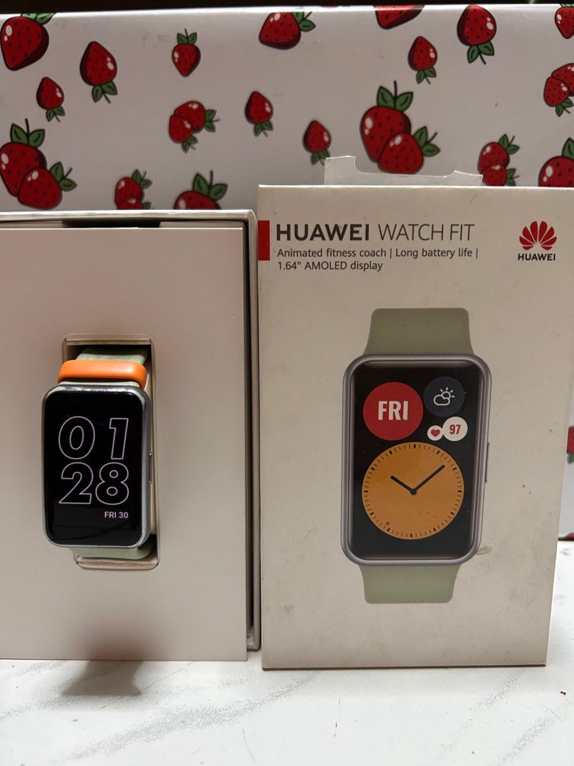Huawei Watch Fit 1 Gen, Mobile Phones & Gadgets, Mobile & Gadget ...