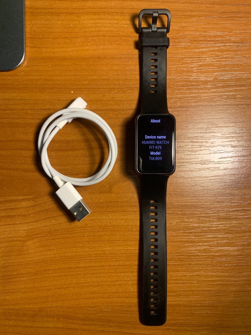 HUAWEI Watch Fit (Graphite Black), Mobile Phones & Gadgets, Wearables ...