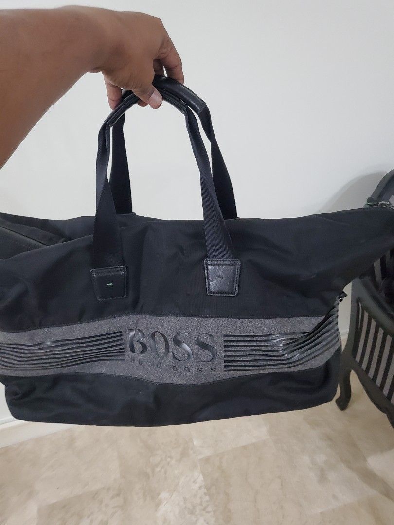 Hugo Boss Travel Bag, Hobbies & Toys, Travel, Luggage on Carousell