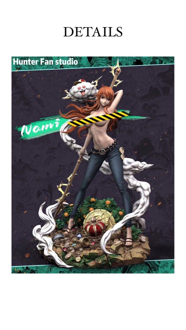 Hunter Fan Studio - One Piece Series - Nami, Hobbies & Toys, Toys & Games on Carousell