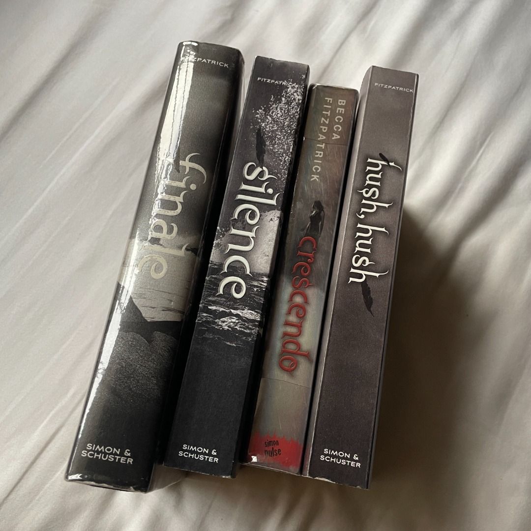 *SIGNED* Hush Hush Series by Becca Fitzpatrick, Hobbies & Toys, Books ...