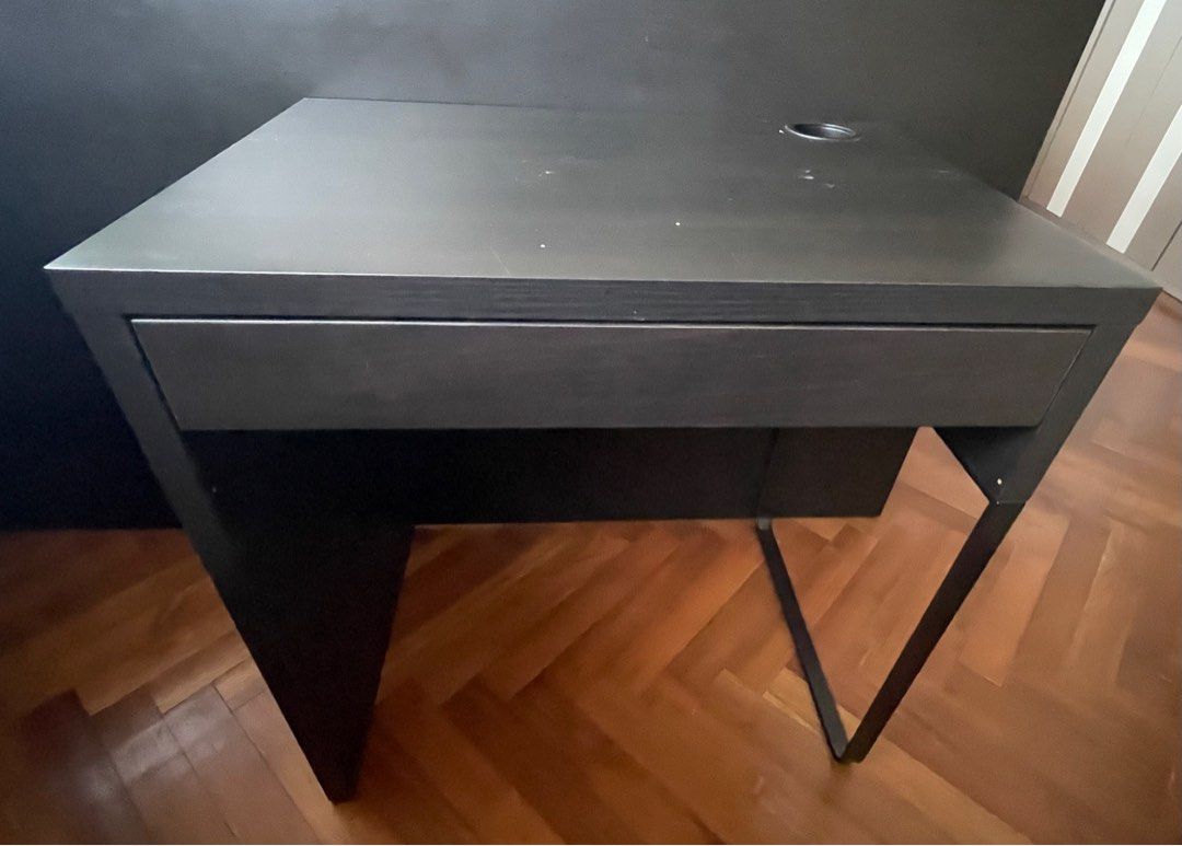 IKEA Micke table, Furniture & Home Living, Furniture, Tables & Sets on ...