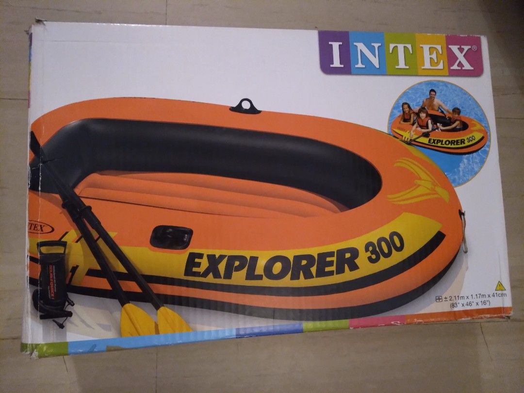 Inflatable Intex Explorer 300 Intex Pool Lounge Floating Vest, Sports ...