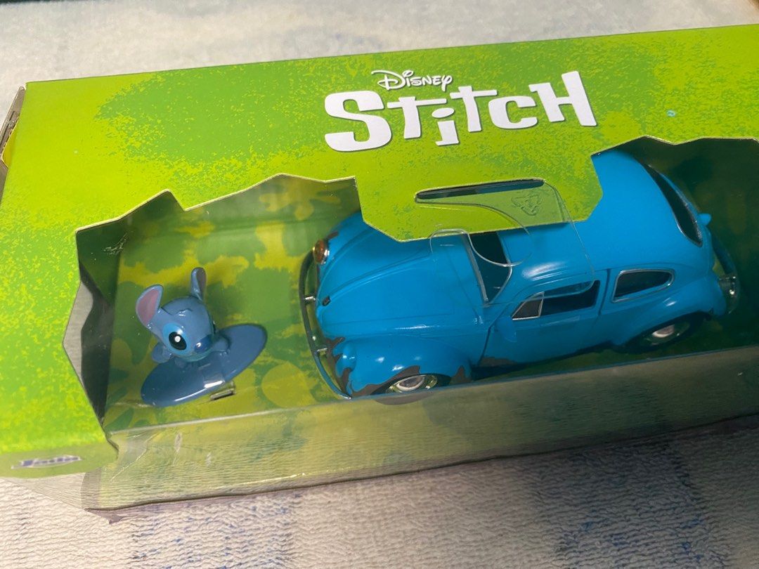 JADA DISNEY STITCH & VOLKSWAGEN BEETLE 1/32 scale, Hobbies & Toys, Toys ...
