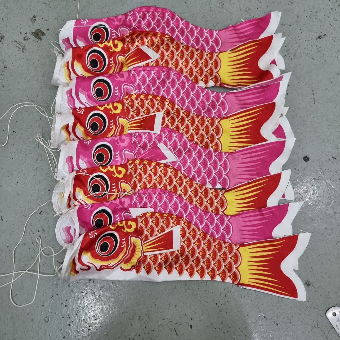 Japan Koi Fish Flag, Furniture & Home Living, Home Decor, Other Home ...