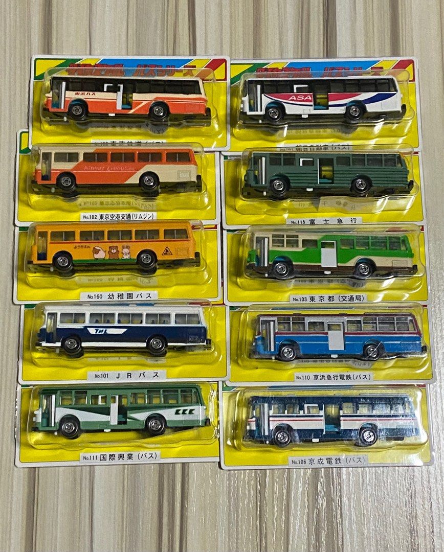 Japanese Buses assorted tag to tomica tomy, Hobbies & Toys, Toys ...