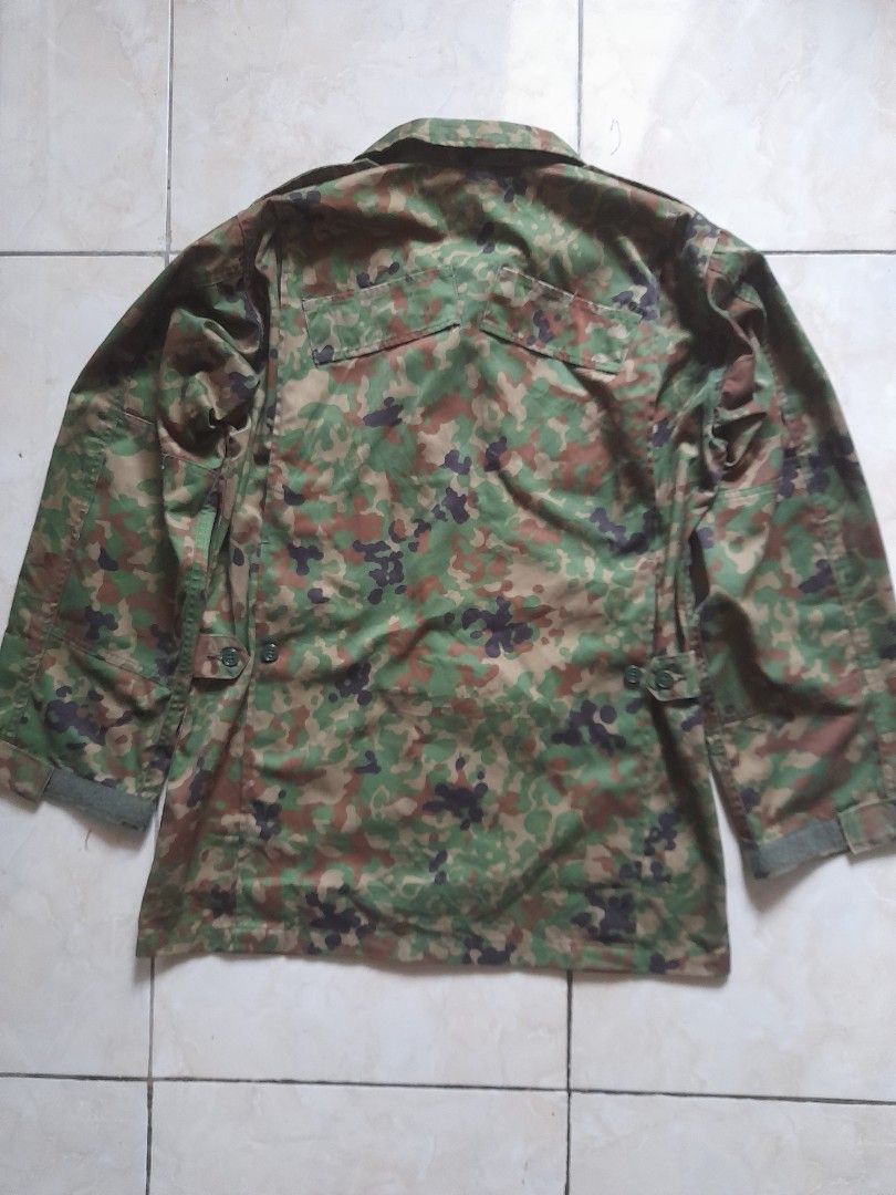 Jietai japan army JSDF military uniform original, Fesyen Pria, Pakaian ...