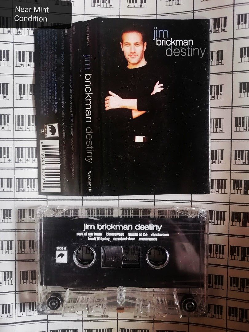 Jim Brickman Destiny Cassette Tape Original Cassette Tapes Vintage ...