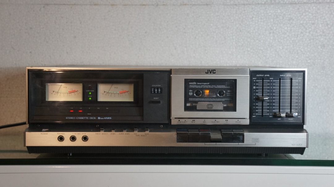 JVC KD-S201 Vintage Stereo Large Cassette Deck, Audio, Other Audio Equipment on Carousell