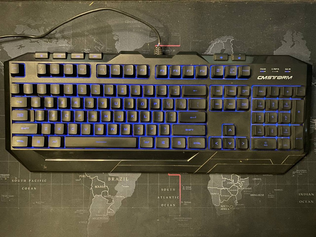Keyboard Gaming CM Storm Devastator Murah, Elektronik, Bagian Komputer ...