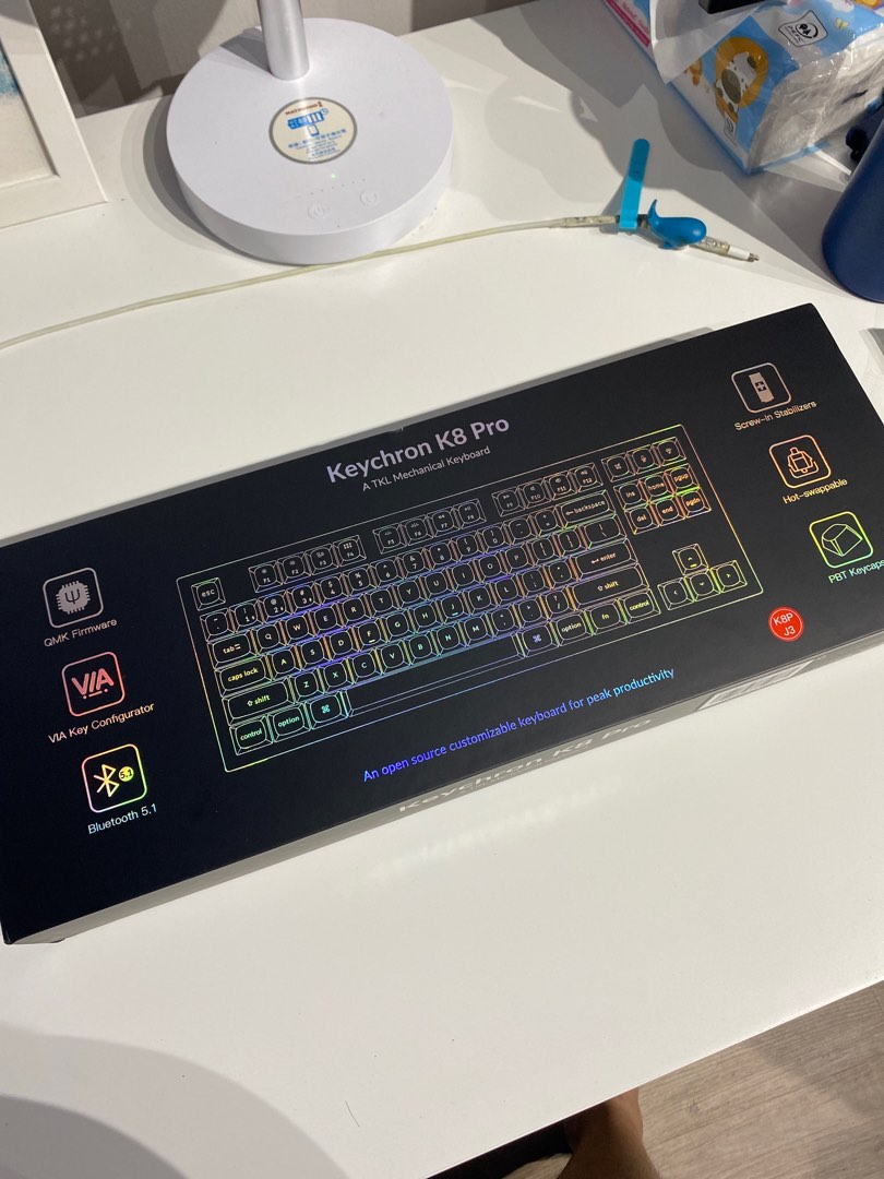 Keychron K8 Pro Bluetooth Mechanical Keyboard, Computers & Tech, Parts ...