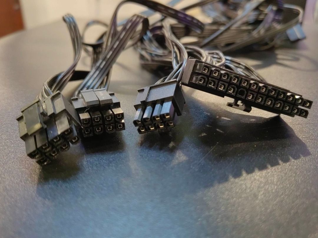 Keytech TrueRated Power Supply 80 Plus Bronze BTS550 550W PSU Power ...