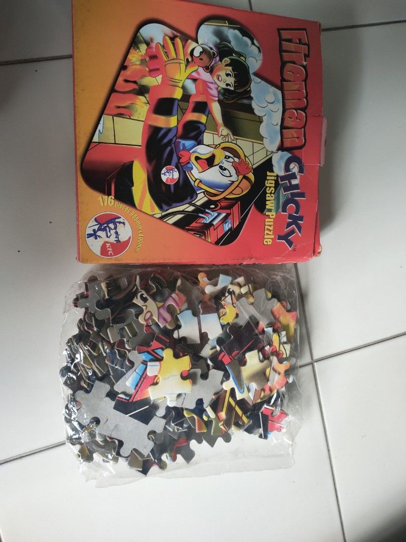 KFC puzzle, Hobbies & Toys, Toys & Games on Carousell