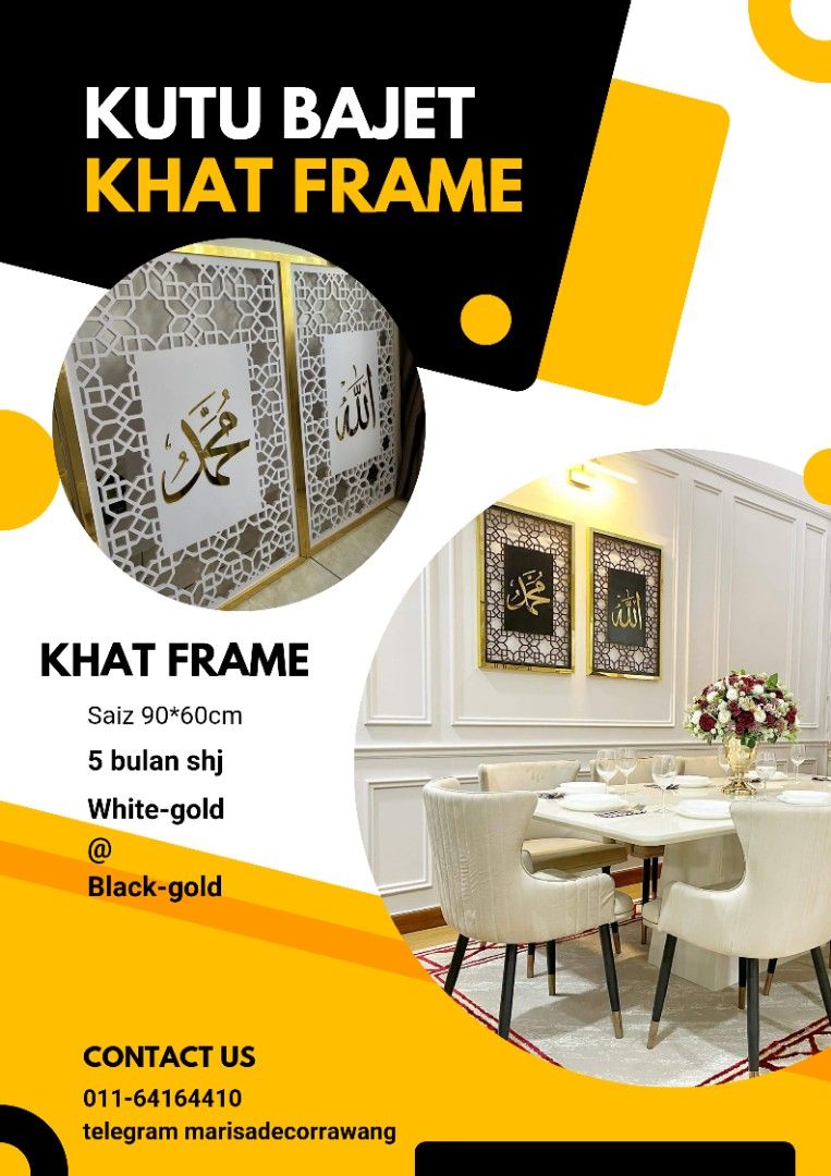 Khat frame, Furniture & Home Living, Furniture, Other Home Furniture on ...