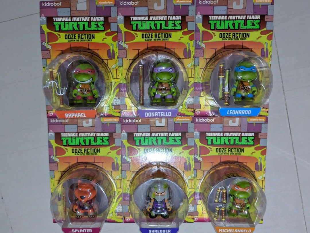 Kidrobot Teenage Mutant Ninja Turtles, Hobbies & Toys, Toys & Games on ...