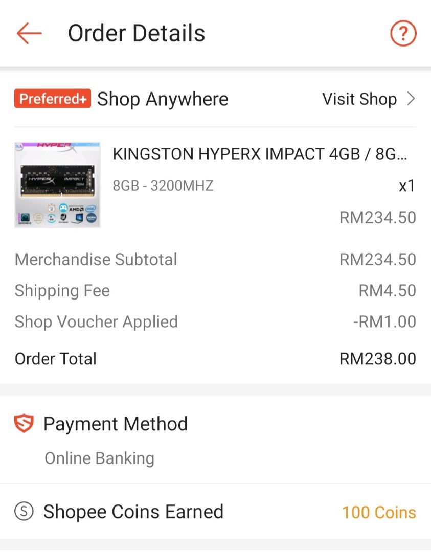 Kingston Hyperx DDR4 8 gb @ 3200mhz, Computers & Tech, Parts & Accessories, Other Accessories on ...